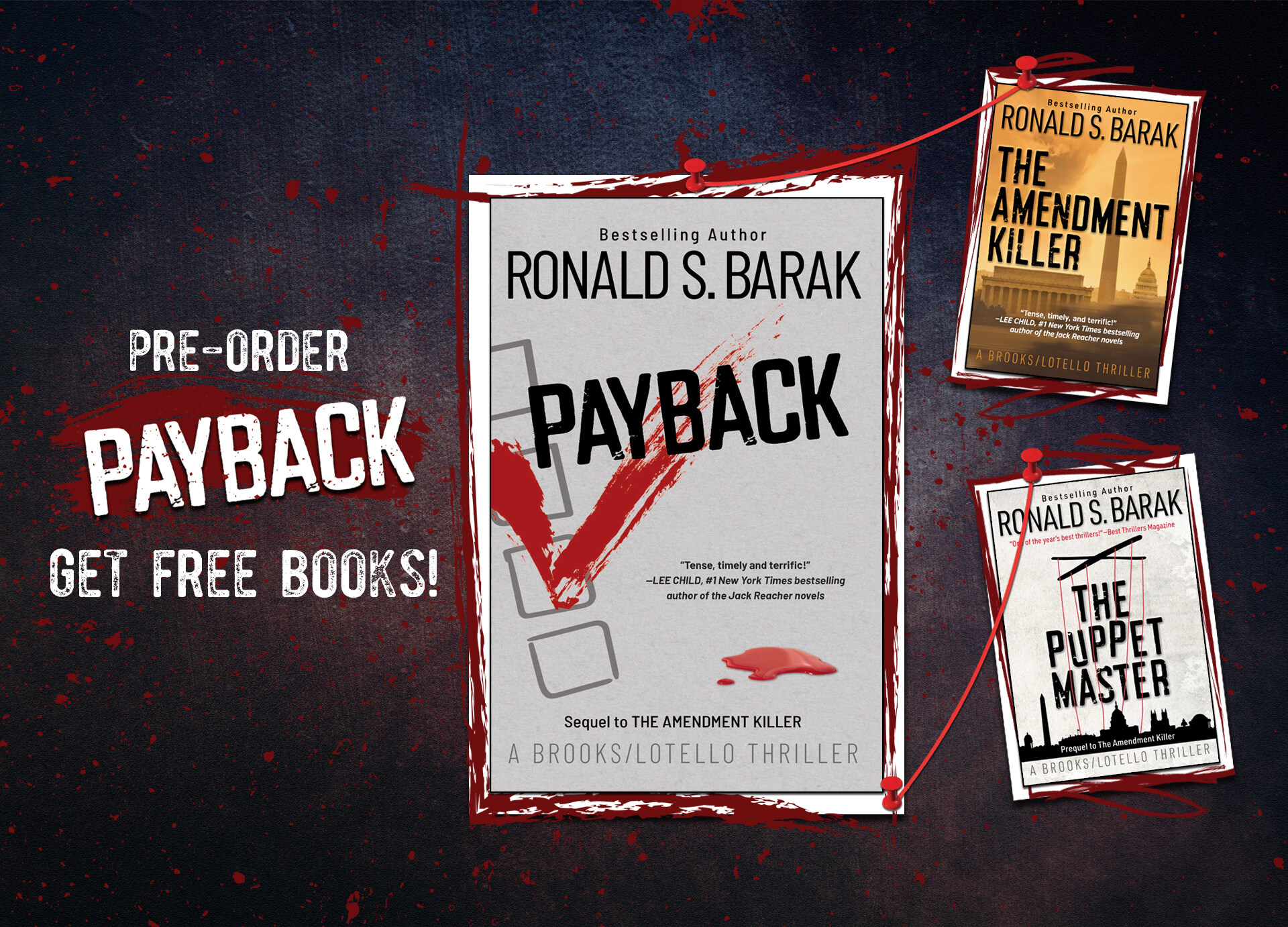 Pre-Order PAYBACK and Get Free Books, Plus a Chance to WIN!