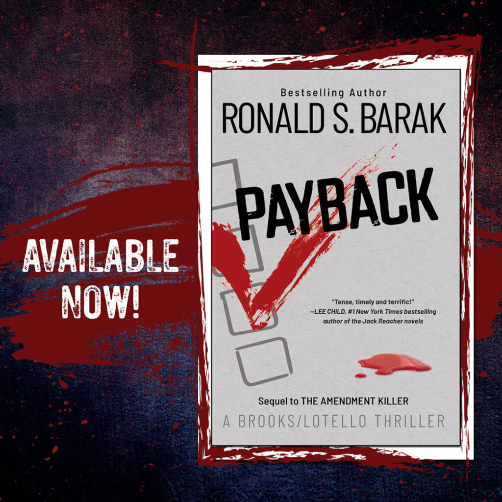 It's Time for PAYBACK! My New Book is Out TODAY!
