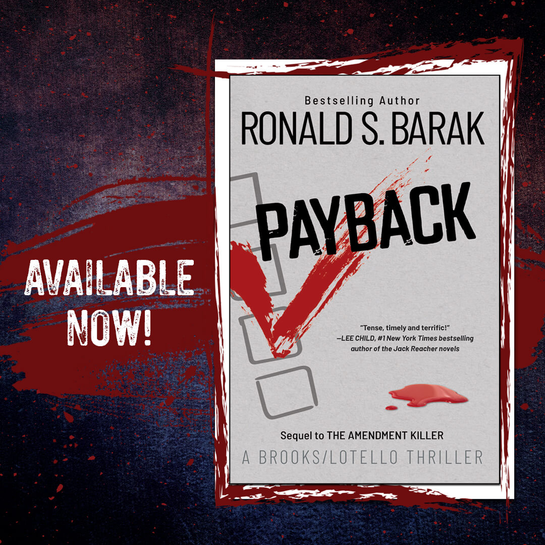 It's Time for PAYBACK! My New Book is Out TODAY!
